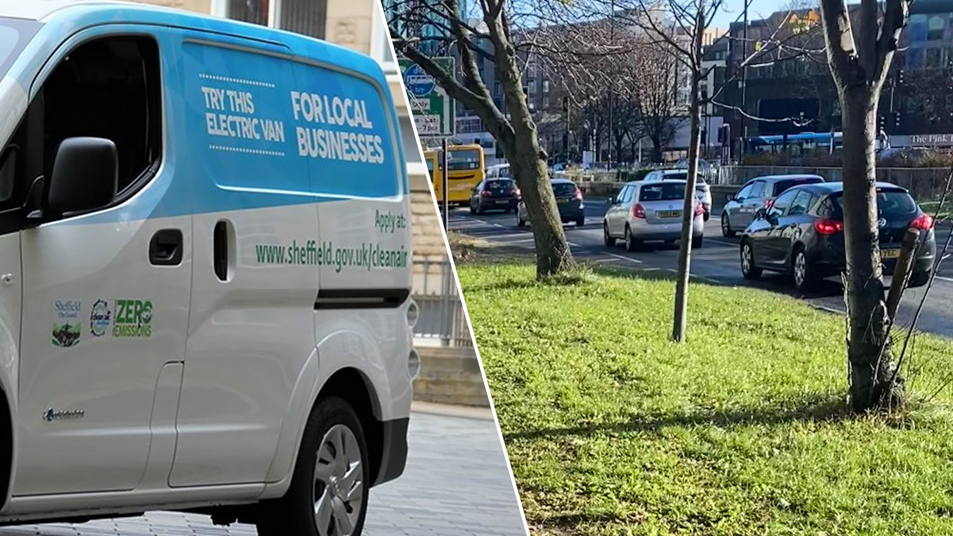 Council vans are 'churning up' Sheffield's grass verges, city ...