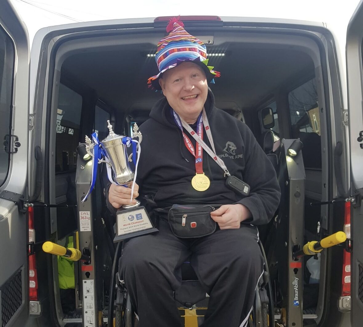 Sheffield's Gary Swift wins gold at world disability snooker ...