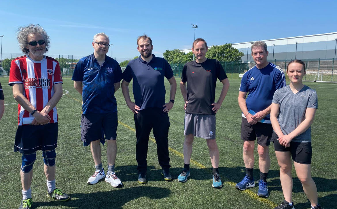Parkinson’s walking football initiative relaunched in Sheffield - ShefNews